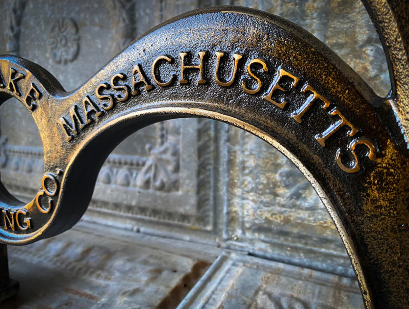 Classic Drake Cast Iron Dining Table Legs Burnt Brass Finish – Drake ...