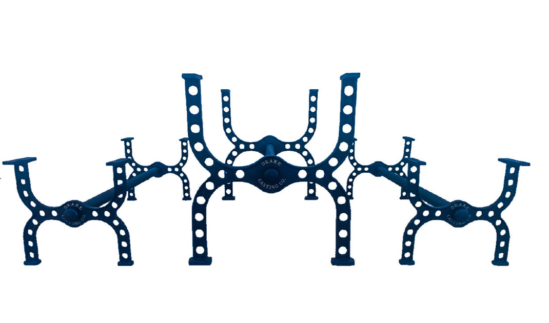 NEW THE BRIDGE SYSTEM Dining Table & Bench Combination – Drake Casting ...