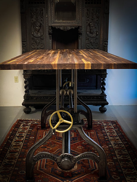 Classic Drake Adjustable Height Mechanical Table Base/ Kitchen Island ...