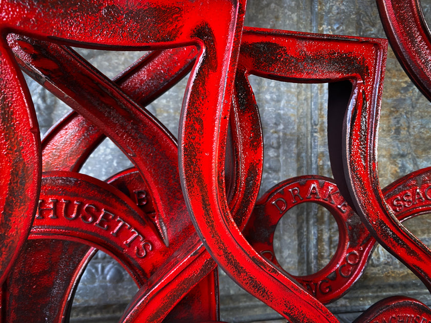 "The Factory" Dining Table Leg & Bench Leg Set Classic Drake Cast Iron ...