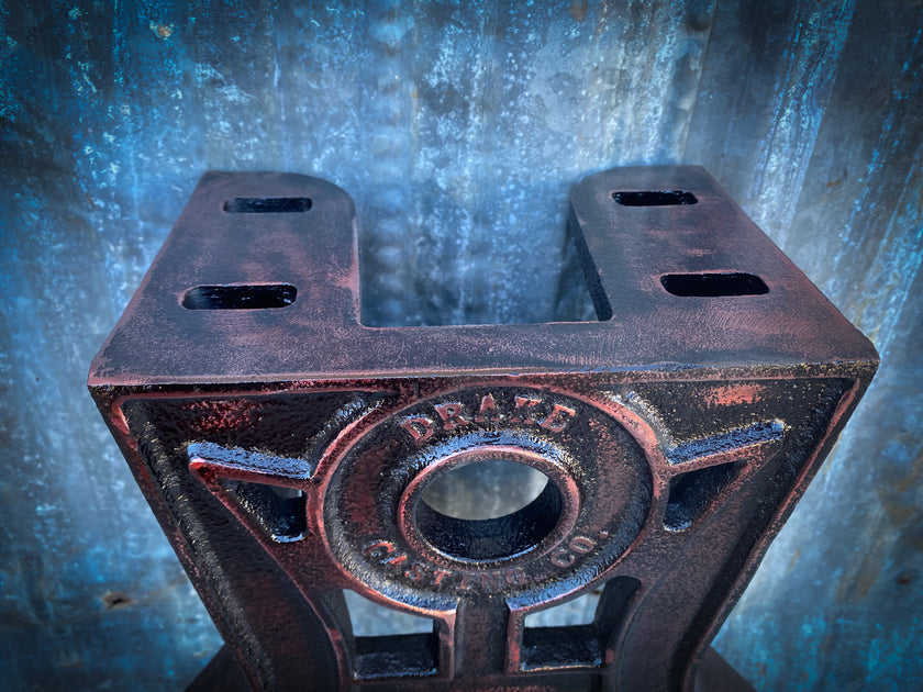 Anchor Coffee Table / Bench Legs Crimson Tide – Drake Casting Company