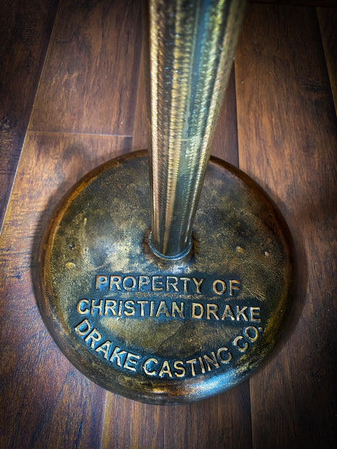 Christian Drake End Table Base CUSTOM HEIGHTS BURNT BRASS – Drake ...