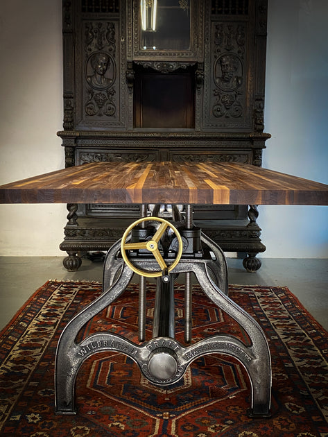 Classic Drake Adjustable Height Mechanical Table Base/ Kitchen Island ...