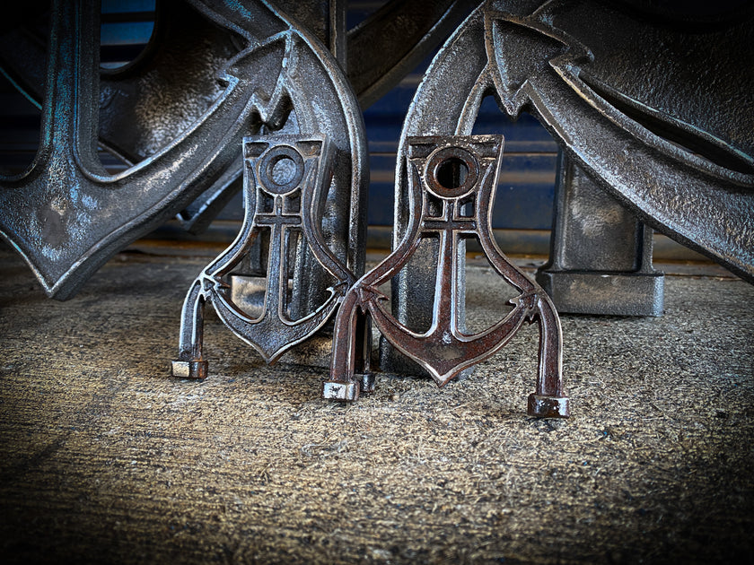 Sir Francis Drake Combination 6 Legs Distressed Iron – Drake Casting ...